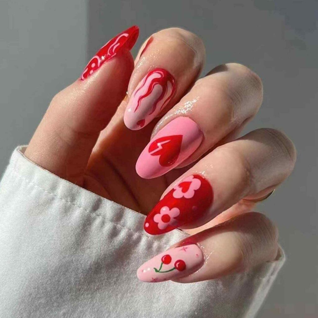 80 Swoon-Worthy Valentine's Day Nails For The Hopeless Romantic In 2026 ...