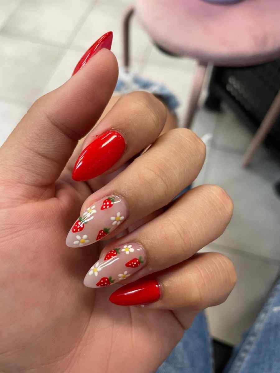 74+ Trendy Red Summer Nails: Top Designs For 2025 - CCKOnline