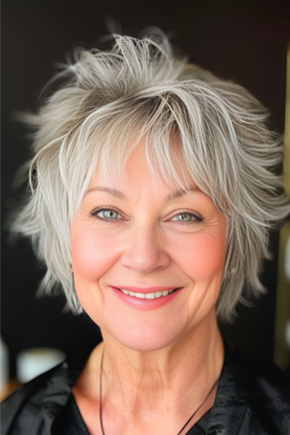 66 Shag Hairstyles For Women Over 50: Medium, Short, And Layered Looks - CCKOnline