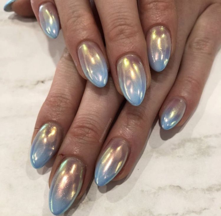 64 Chrome Nail Designs: Glitter, Short Styles & More For 2025 - CCKOnline
