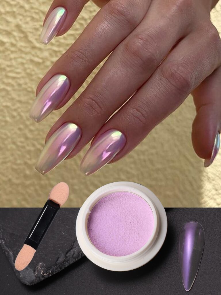 64 Chrome Nail Designs: Glitter, Short Styles & More For 2025 - CCKOnline