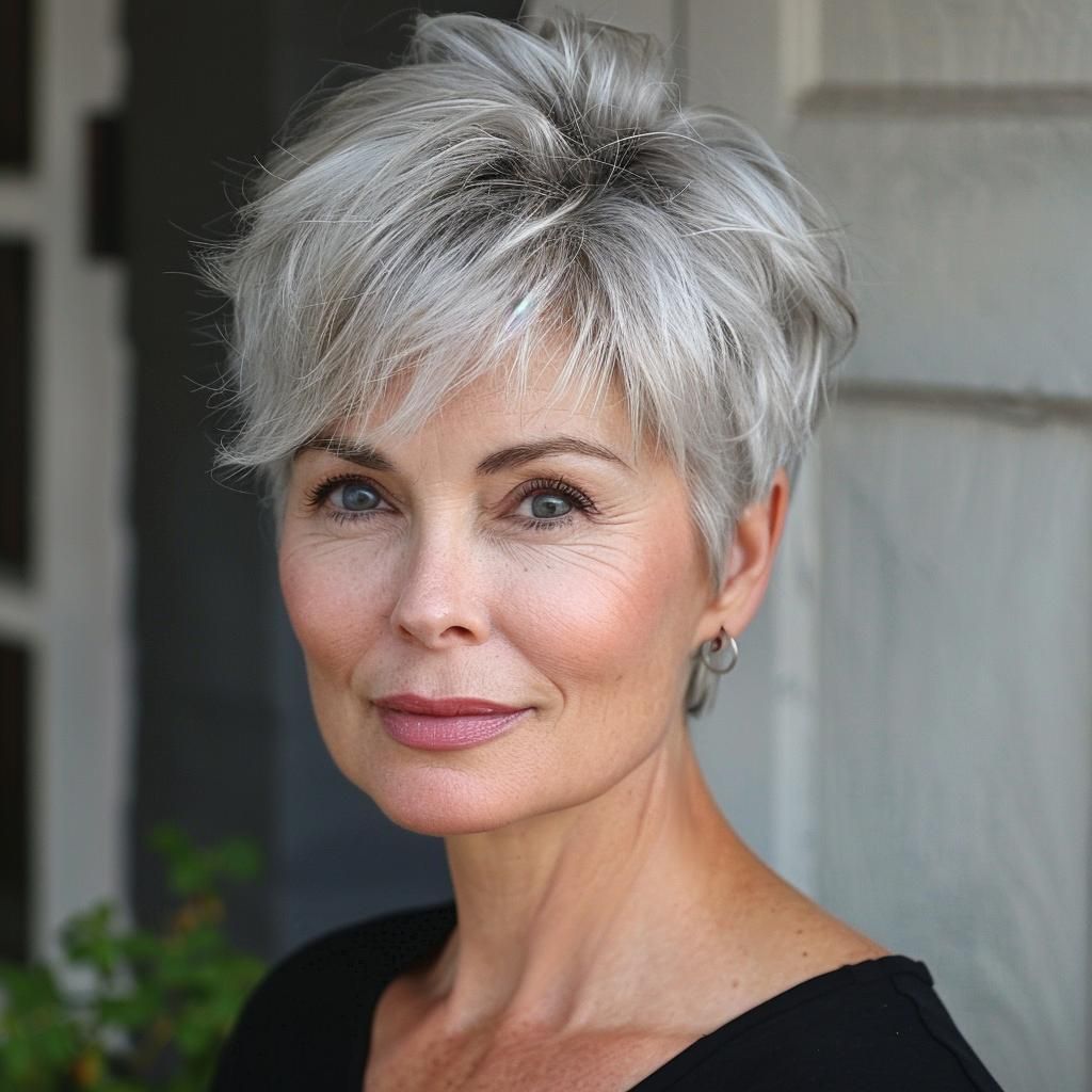 101 Chic Short Hairstyles For Women Over 70: Low-Maintenance Looks For ...
