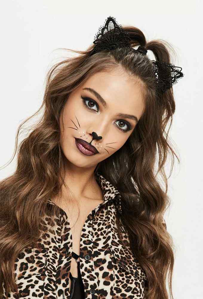 89 Cat Makeup Halloween: Simple & Easy Looks For Kids And Adults ...