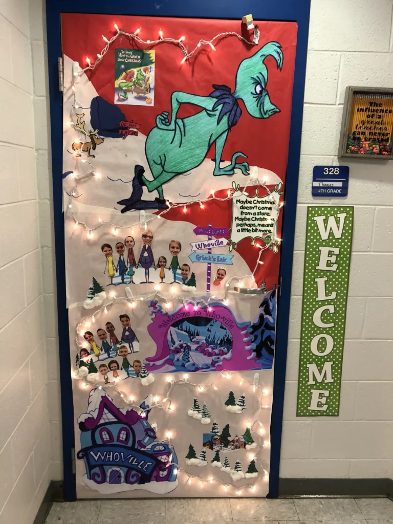 90 Festive Christmas Door Contest Ideas To Wow Your Office, School, And ...