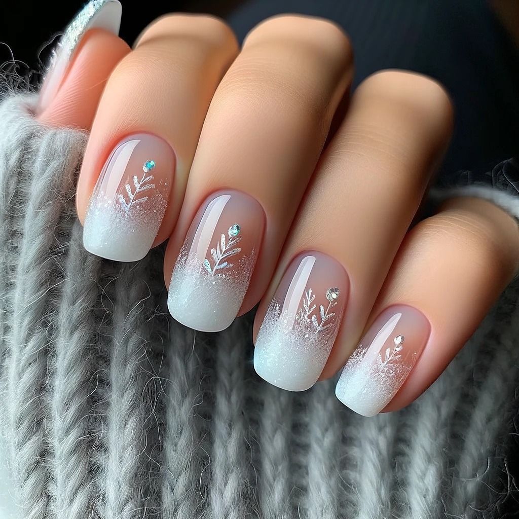 121 Stunning Snowflake Nails: Easy, Acrylic, And Perfect For Winter ...