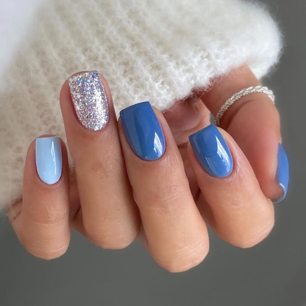 95 Chic January Nail Designs: Simple, Square, Blue, And New Year 2026 ...