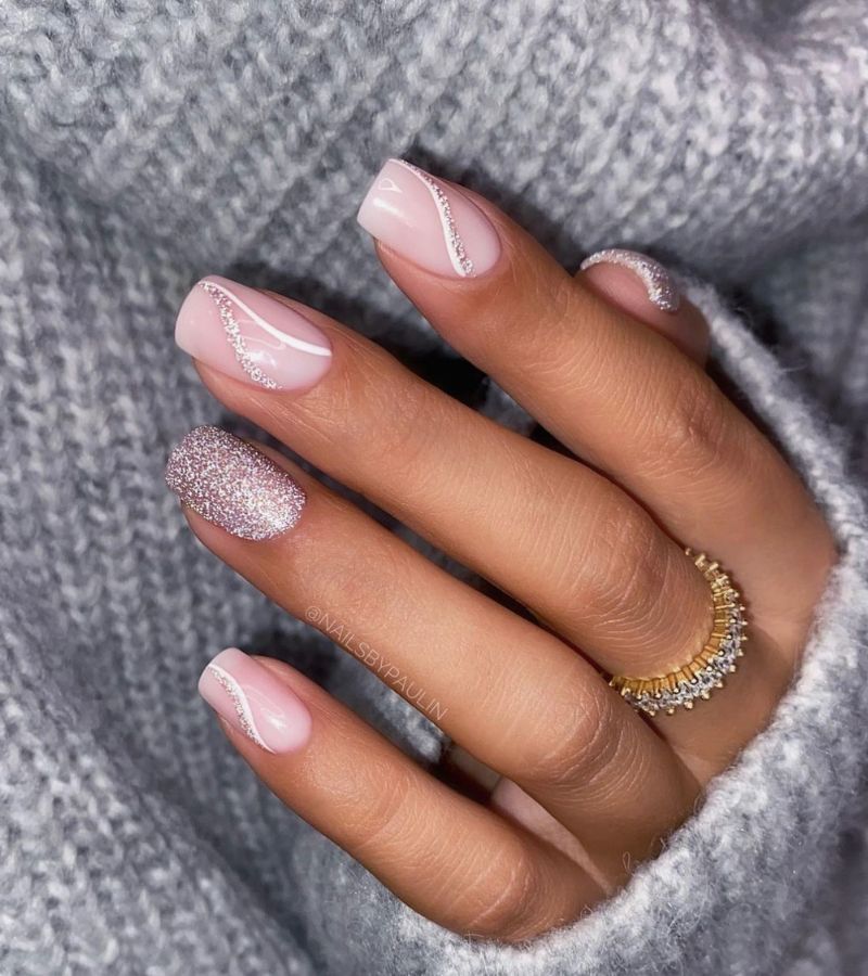 95 Chic January Nail Designs: Simple, Square, Blue, And New Year 2026 ...