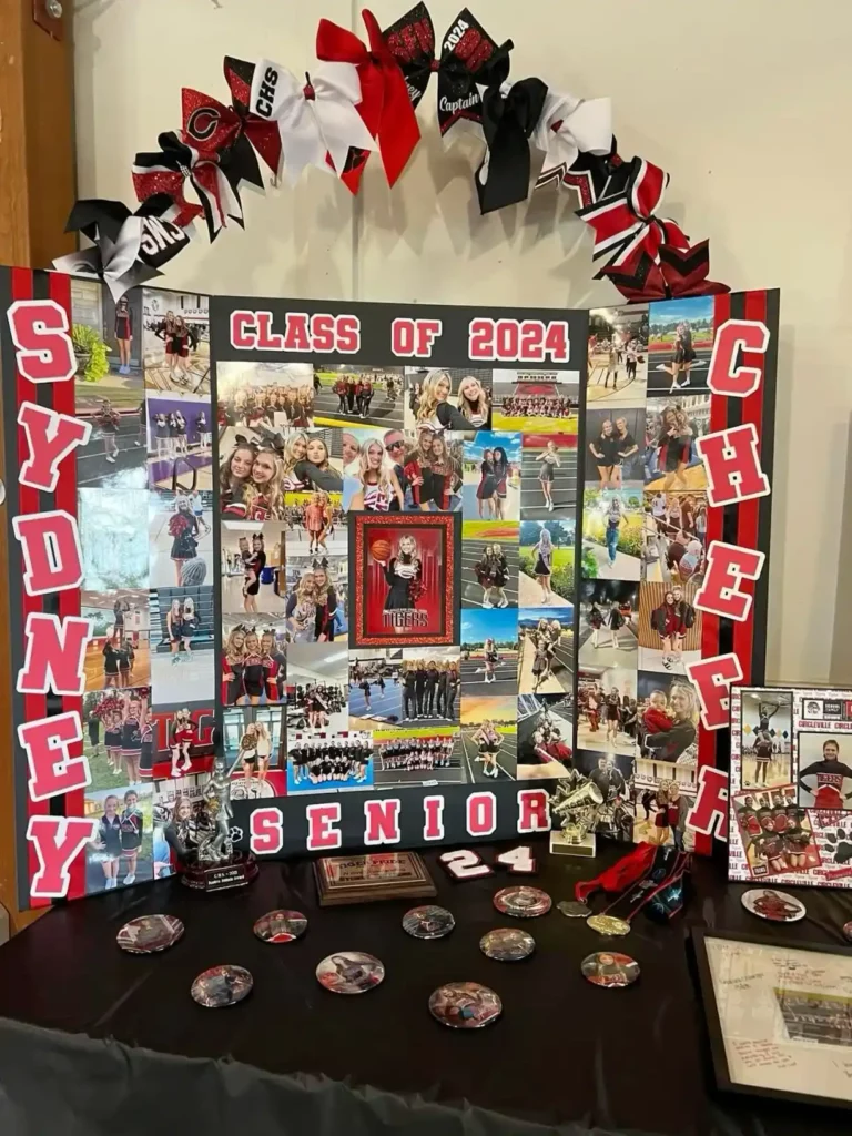 56+ Senior Display Table Ideas For 2025 – Simple, Sports And Cheer ...