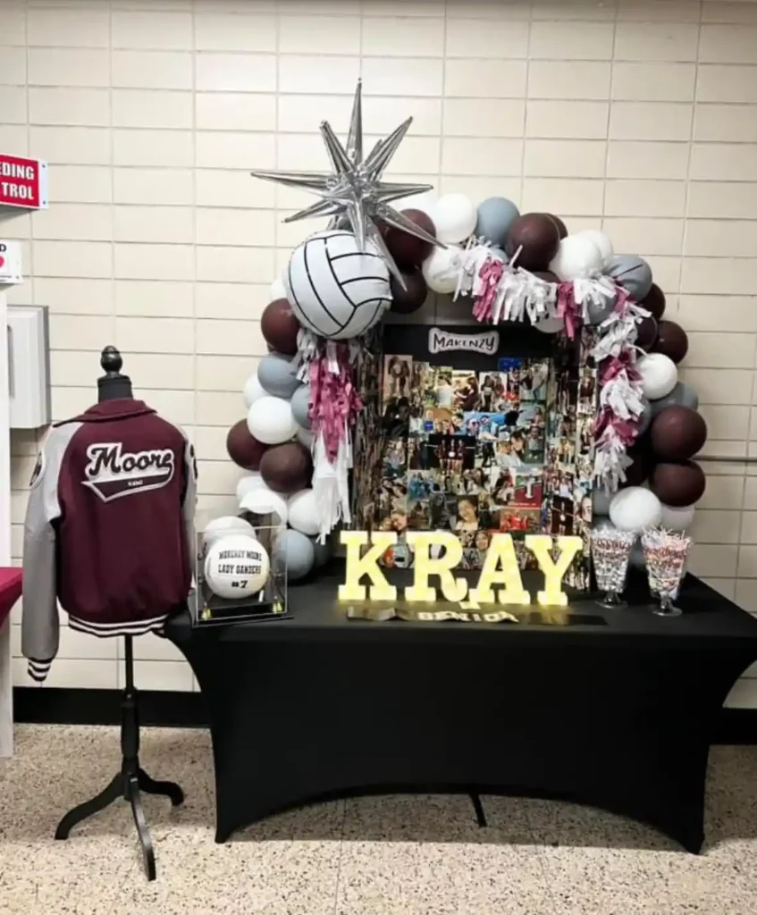 56+ Senior Display Table Ideas For 2025 – Simple, Sports And Cheer ...